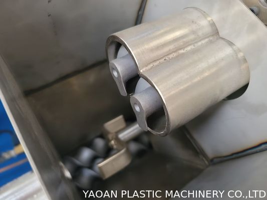 CaCO3 Yüksek Dolgu Masterbatch Kompounder Makine Üretici Corotating ...